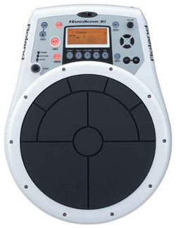 Percussão de mão em pads - Handsonic 10 - Mundomax