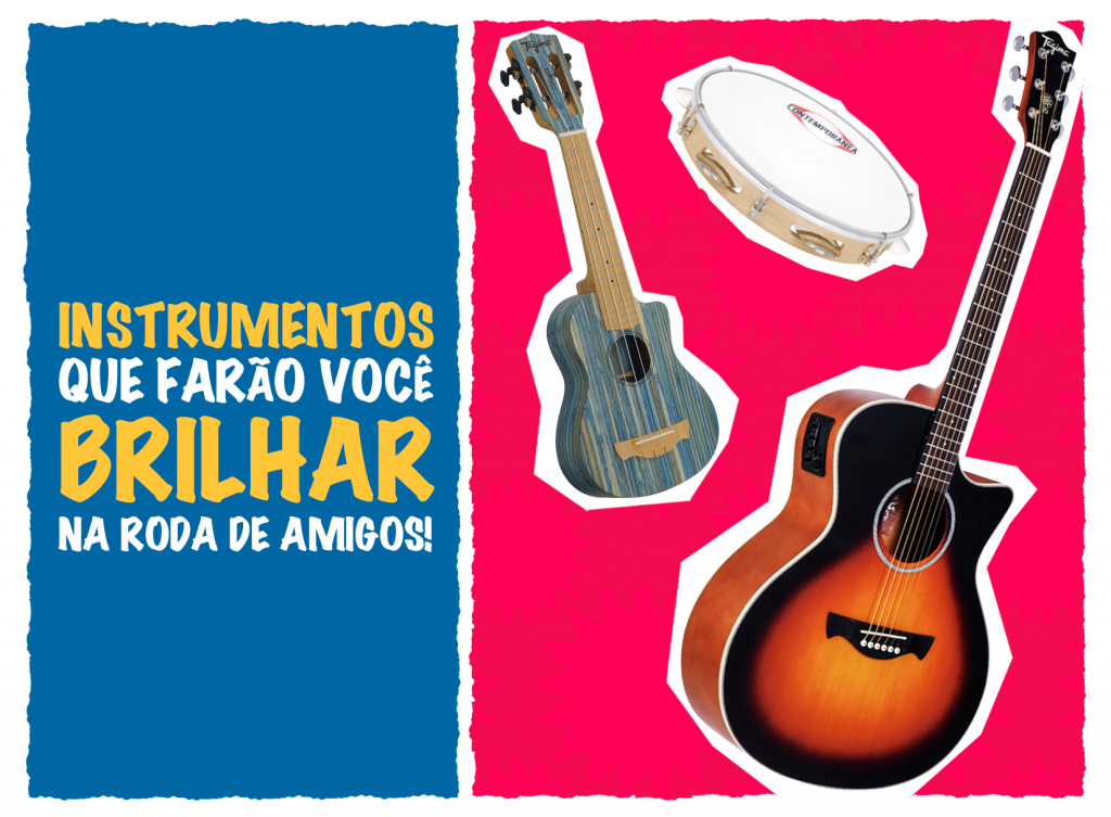 Instrumentos musicais para animar a roda de amigos - Blogmax